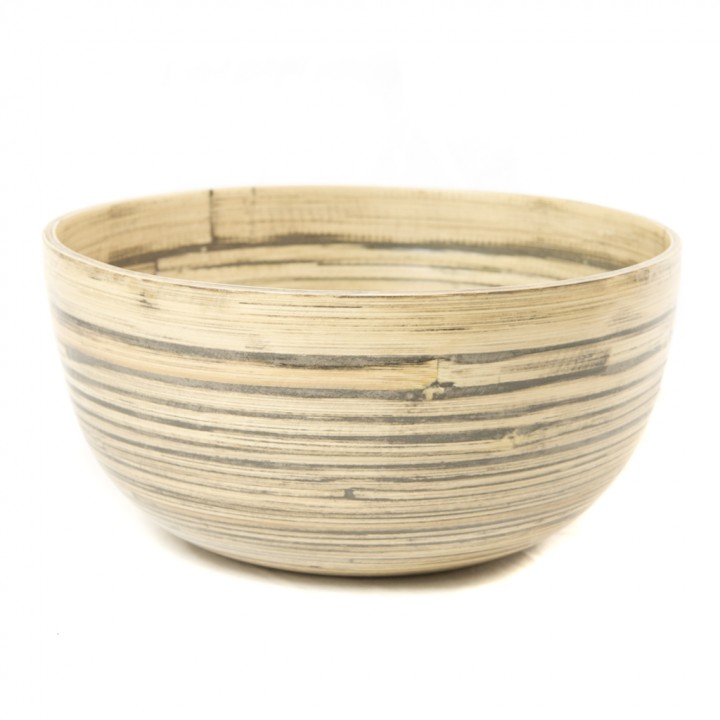 Natural Eco Friendly Bamboo Serving Bowls and Platters