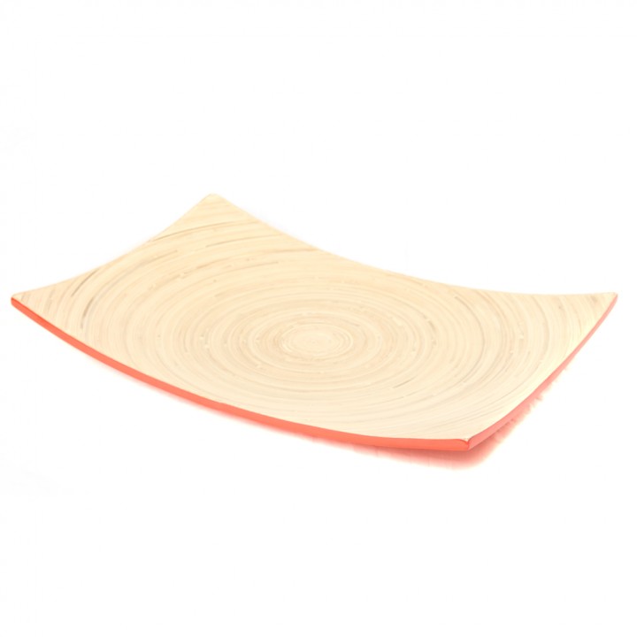 Red Bamboo Bowls, Fruit Bowls & Eco Friendly Serving Bowls